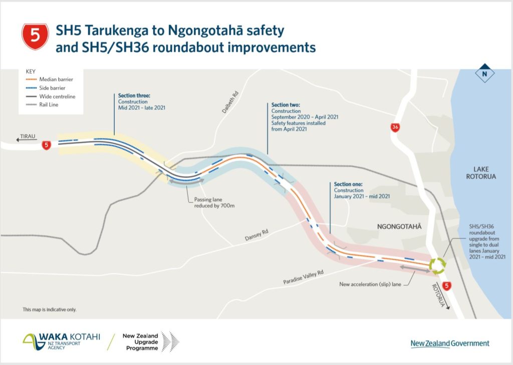 State Hwy 5 works to begin next week - Inside Government NZ