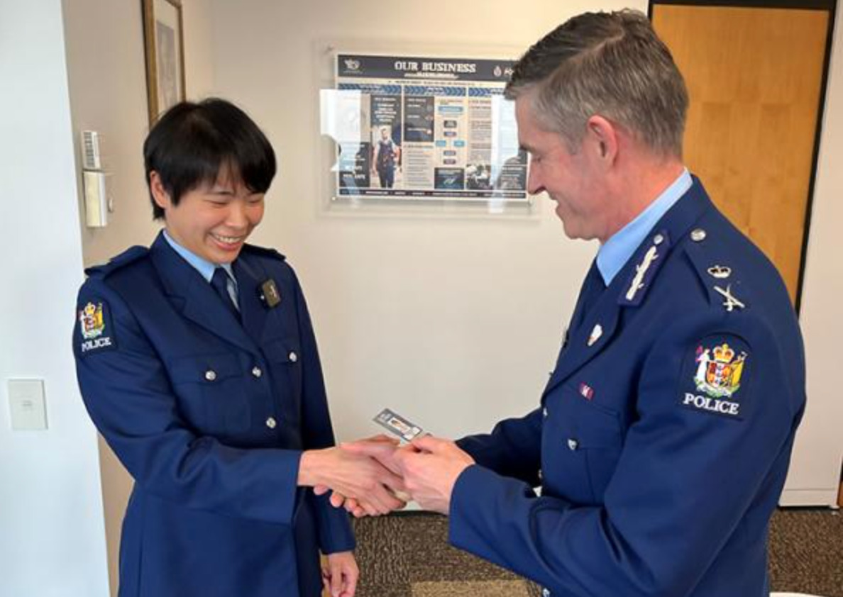 Historic swearing in for NZ Police officer - Inside Government NZ