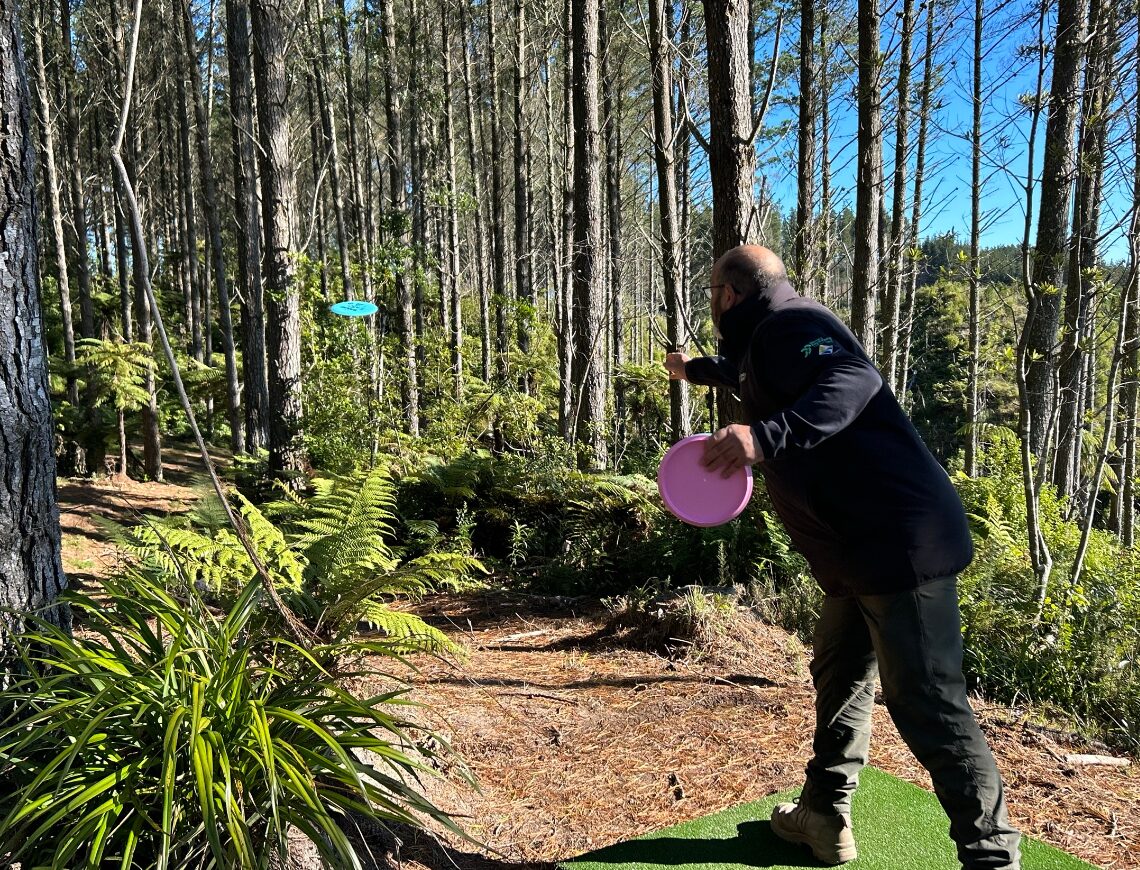 New disc golf course flies into action - Inside Government NZ