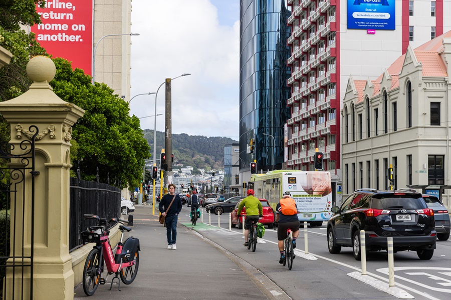 Botanic Garden route boosts Wellington pedal power - Inside Government NZ