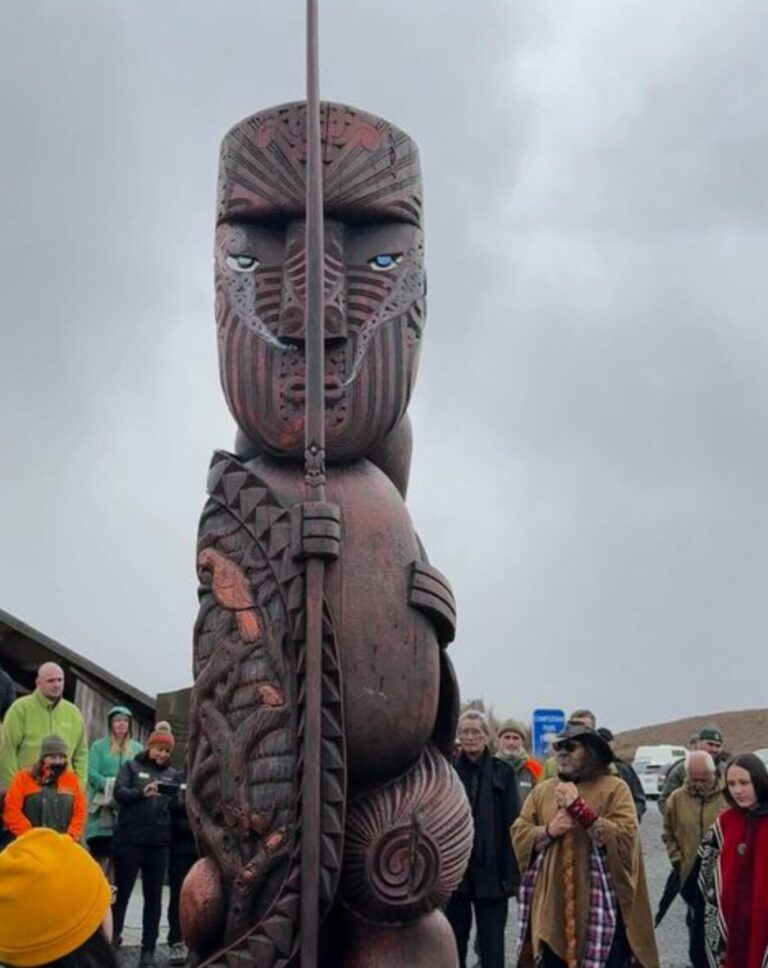 Pou Whenua unveiled for Tongariro Alpine Crossing - Inside Government NZ