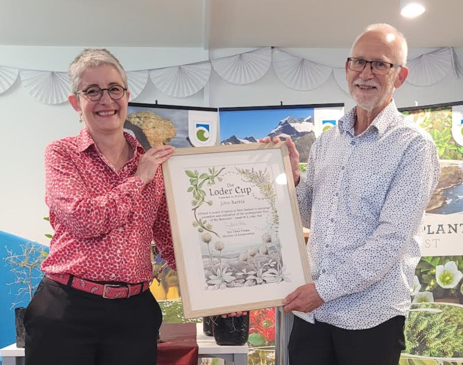 Passionate conservationist awarded Loder Cup - Inside Government NZ